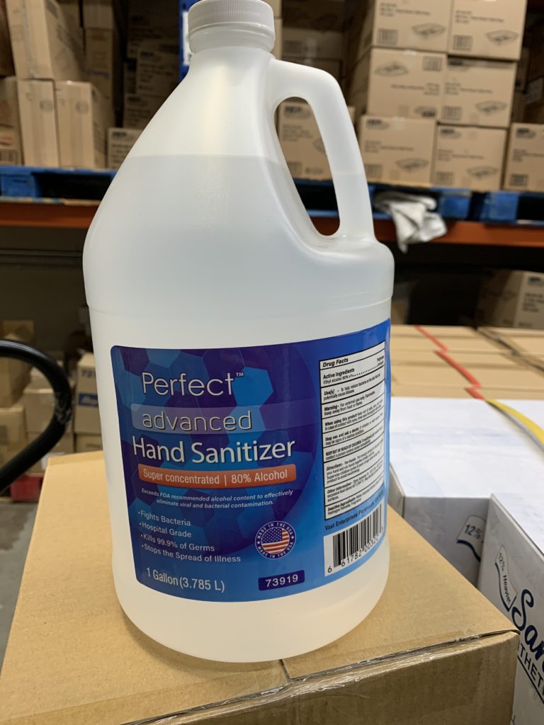 Perfect Advanced Hand Sanitizer Rubbing Alcohol 80% Alcohol